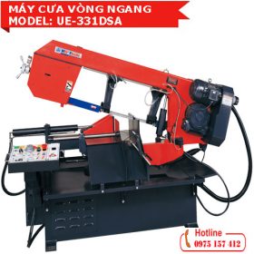 Máy cưa kim loại 250mm UE-250A, cưa vòng ngang 2HP hiệu Waytrain