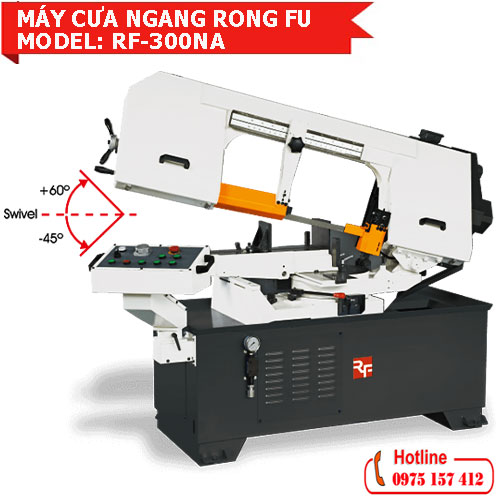 Máy cưa ngang Semi-Auto RF-330NA, cưa kim loại 330mm đa năng.
